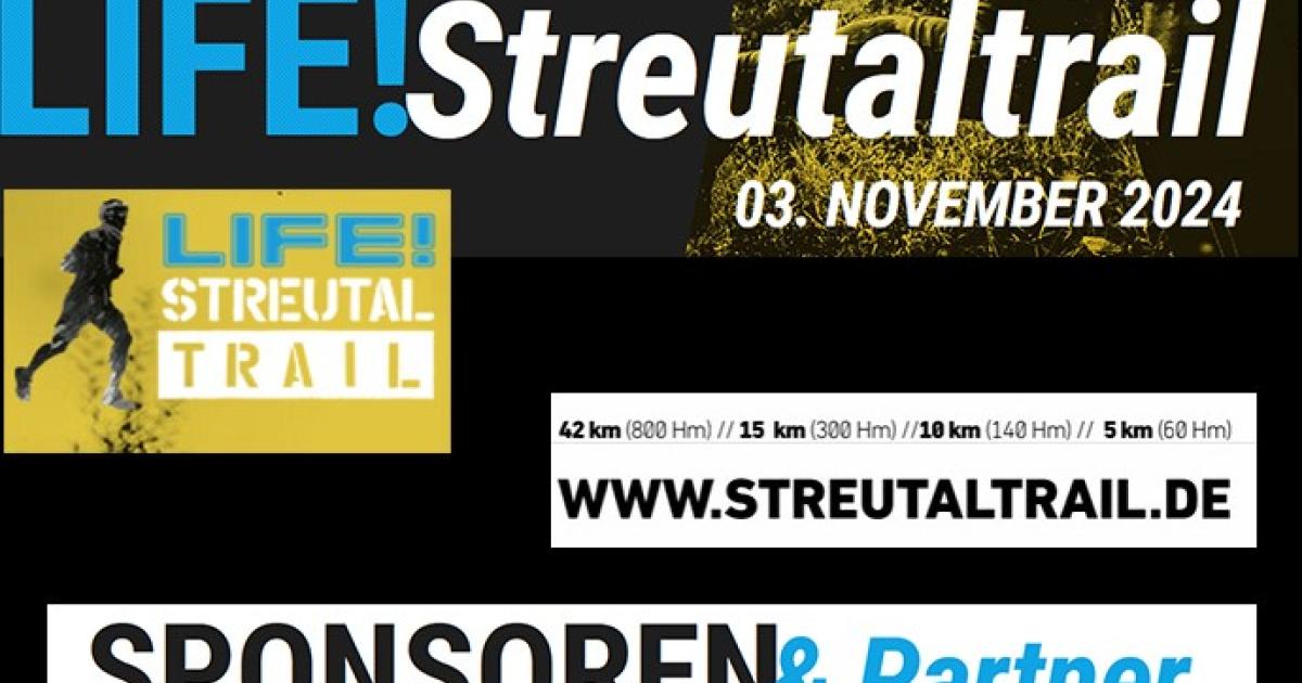 🏃 REICH ist Sponsor beim "LIFE! Streutaltrail" 2024 🏃 | Reich GmbH